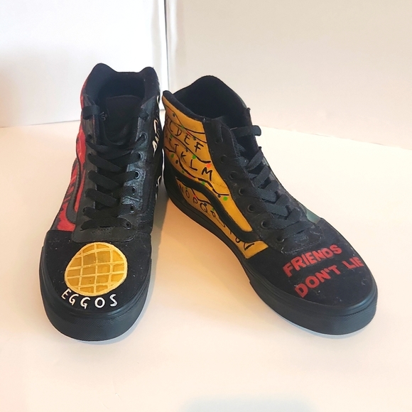 Vans | Shoes | Stranger Things Custom Vans | Poshmark